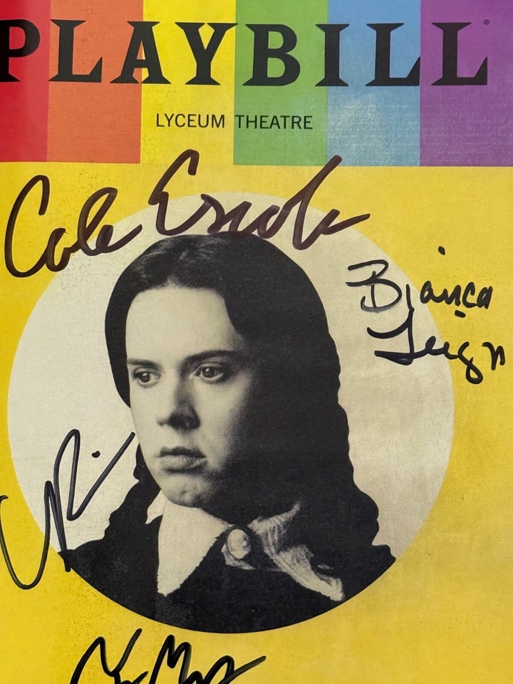 Oh, Mary! Oh Mary Cole Escola Conrad autographed Signed Broadway Pride ...