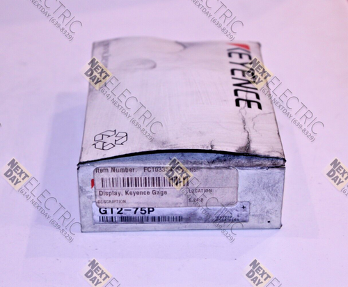 Keyence, GT2-75P, Panel Mount Sensor Amplifier Switch Fiber Optic ...
