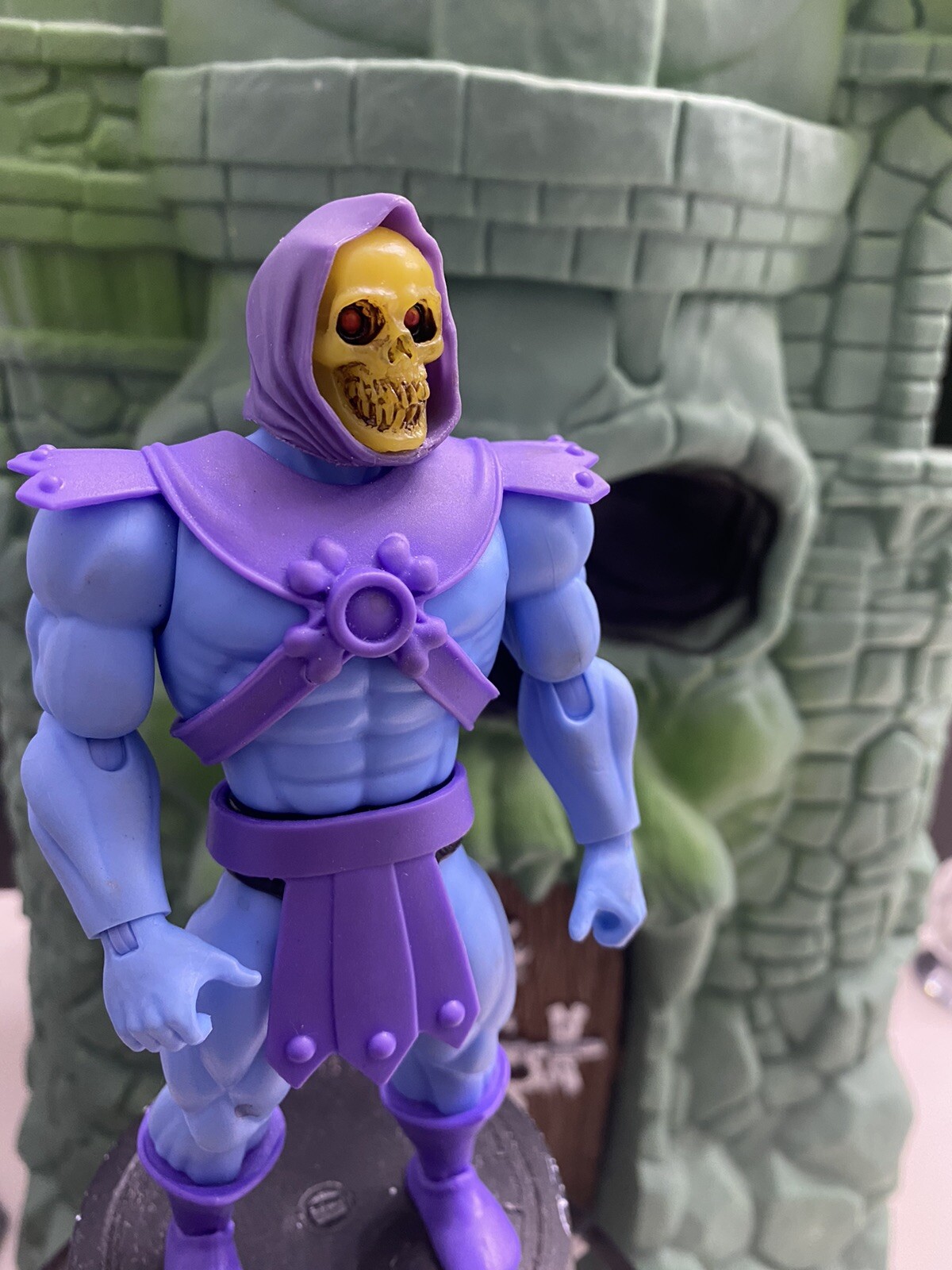 Motu Origins Custom Alcala Skeletor Head (Filmation colors) | eBay
