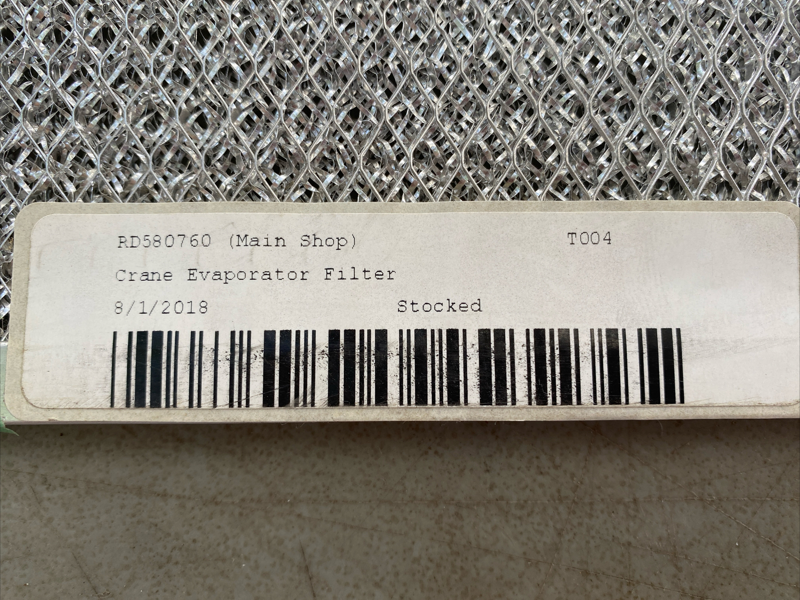 Lot Of 2 - Air Filter for R-5075 R-9500 R-9510 R-9520 R-10051 Units ...