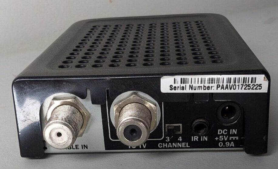 Used Comcast DC50XU Digital Adapter Cable Box OEM – No Cables or Power ...