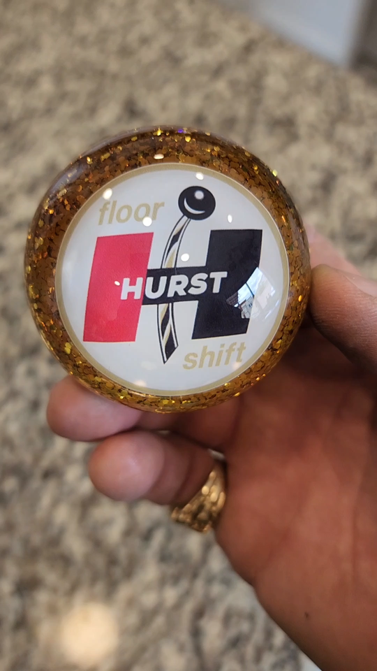 Hurst Custom Shift Knob Gifts for men rat fink trucker Hot Rod manual ...