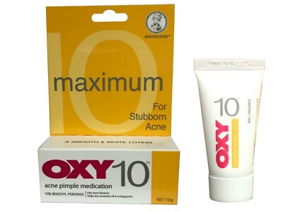 OXY 10 Creams For Stubborn Acne Pimple Treatment 10g | eBay