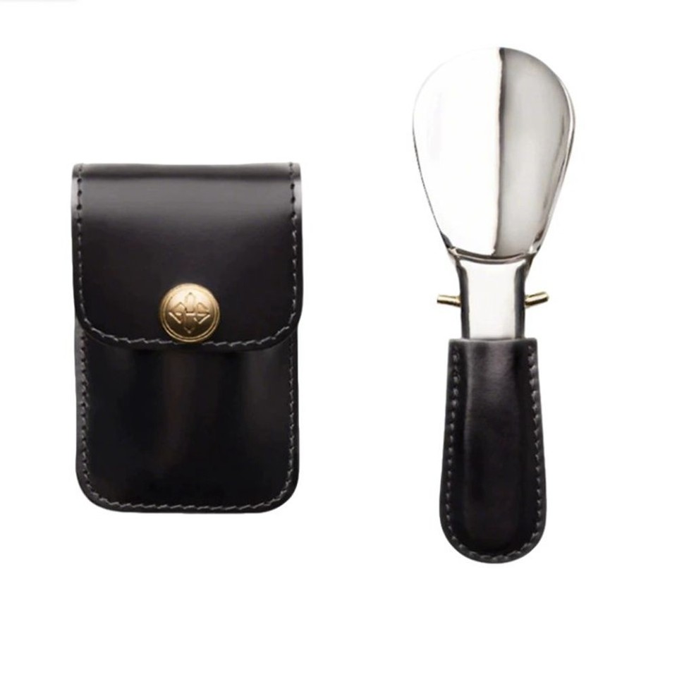 PU Handle Elderly Person Folding Shoehorn Mini Portable Shoe Lifter ...