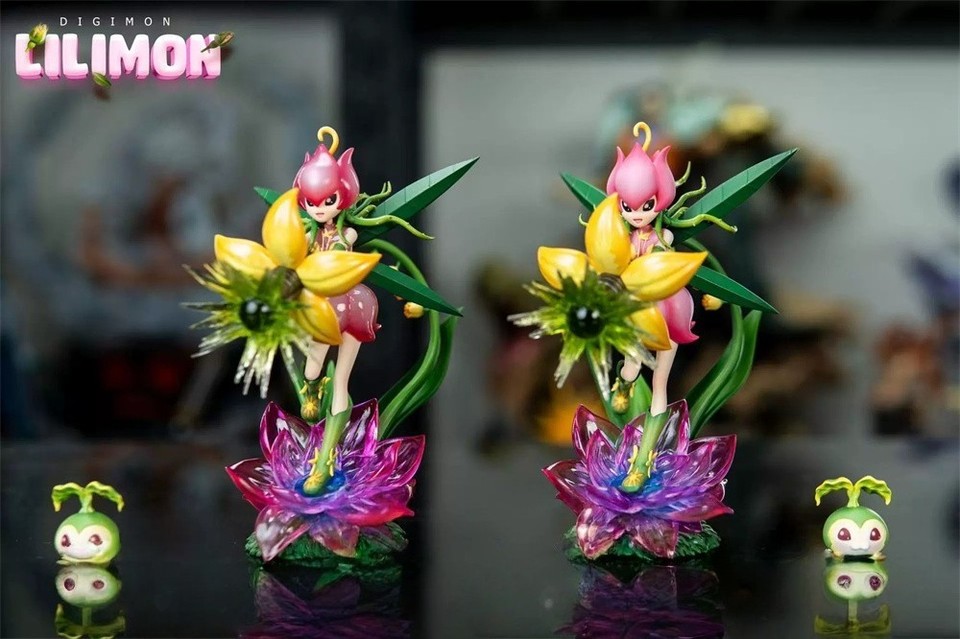 Soar Studio Digimon Lilimon Model In Stock Lillymon Statue Painted New ...