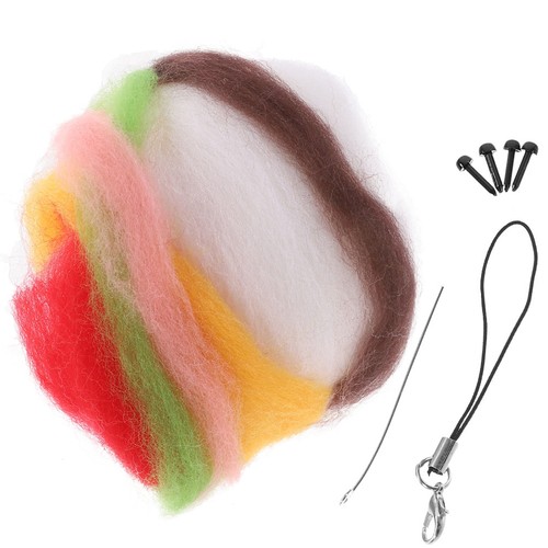 Felt Crafts Handmade Animal Ornaments Beginner Felting Kit Creative ...