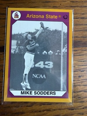 Mike Sodders Arizona State Sun Devils 1990 Card #159 Westminster ...