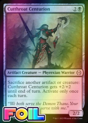 x1 Cutthroat Centurion ONE MTG 89/271 FOIL COMMON M/NM 1x | eBay
