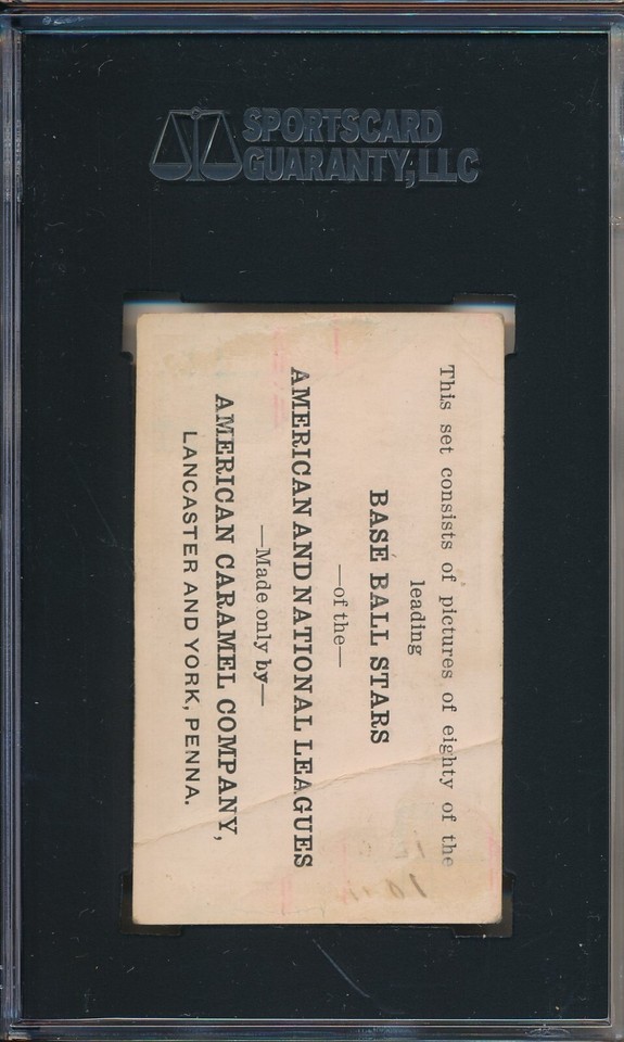 1921 E121 AMERICAN CARAMEL CO. - ROGERS HORNSBY - SGC 20 FR 1.5 (SVSC ...