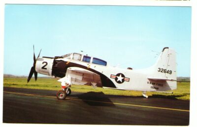 Unused Postcard Douglas A1E Skyraider US Navy Jet Plane | eBay