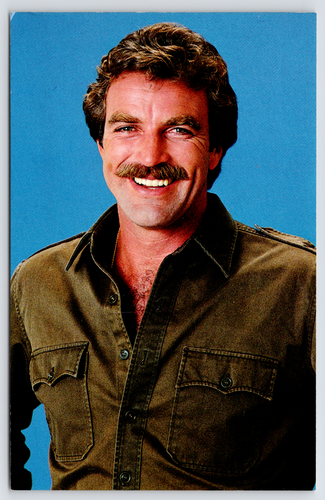 Detroit MI Native Actor Tom Selleck~Blue Bloods~Magnum PI~MLB Tigers ...