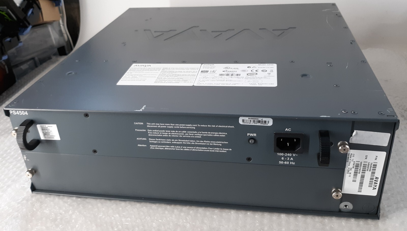 Avaya G450 Media Gateway MP80 700459456 Empty *CHASSIS ONLY* | eBay