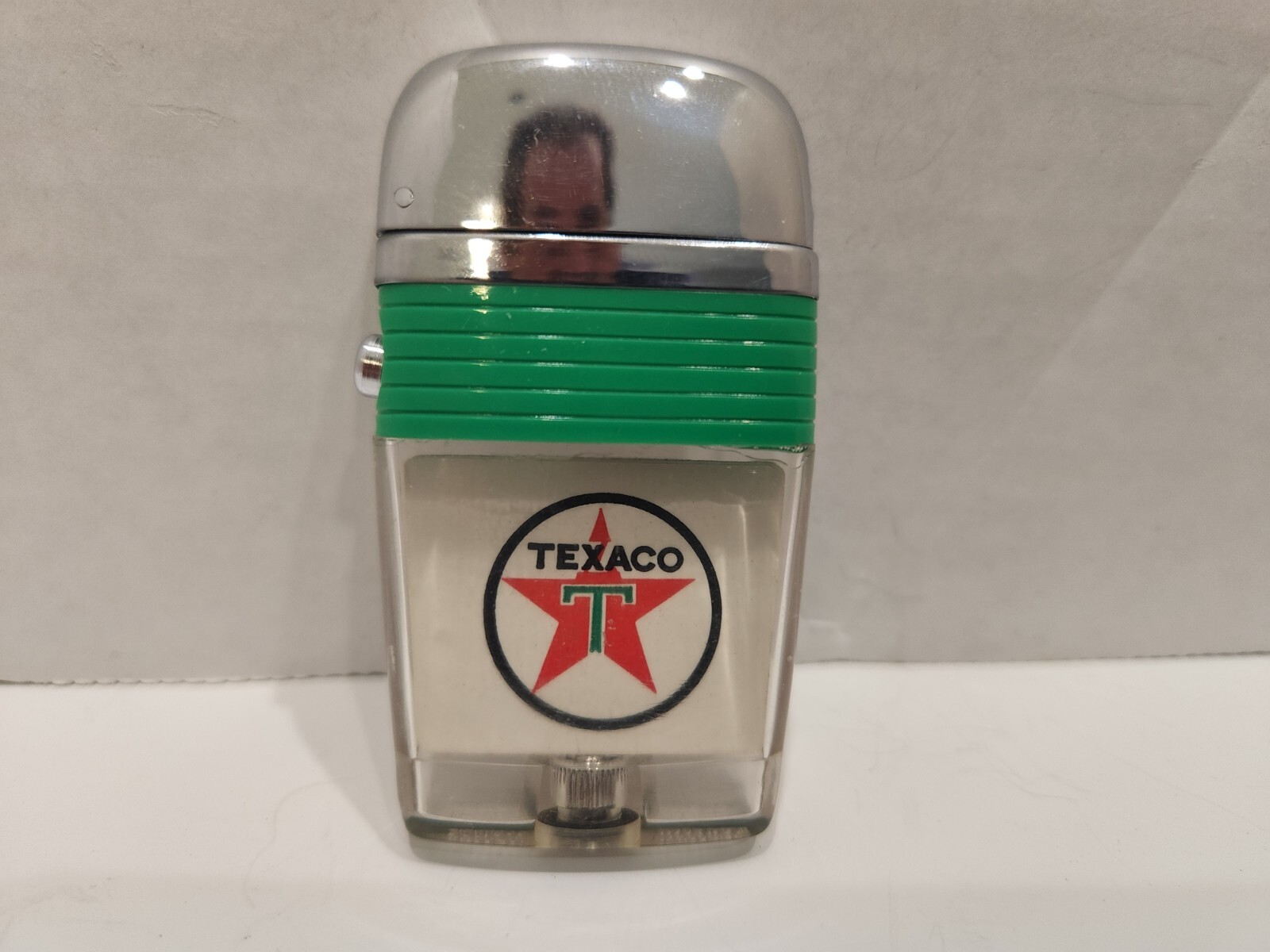 Vintage Scripto VU Lighter Texaco Oil Company with Green Band New in ...