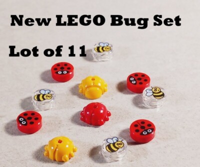 New LEGO Insects Bugs Lot of 11 Butterfly Ladybug Bee Nature ...