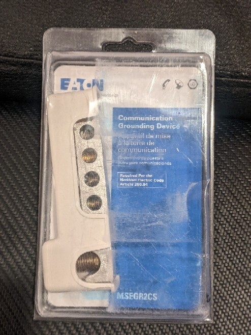 Eaton Load Center Hardware Communications Grounding Device