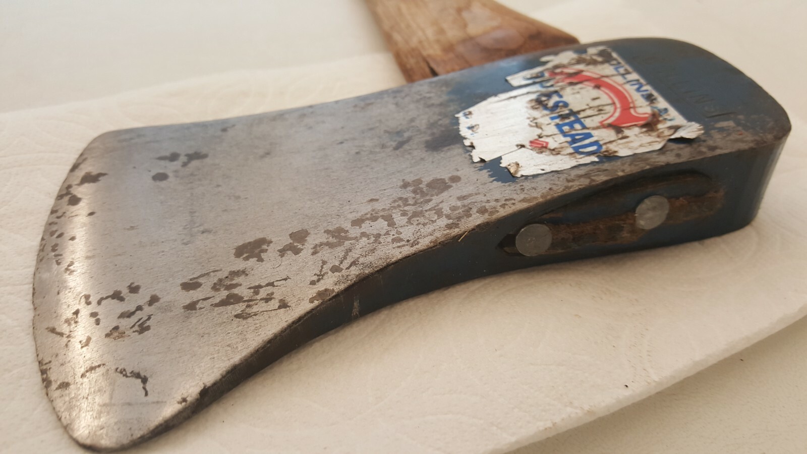 Vintage Collins Homestead ax axe single bit 35" long | eBay