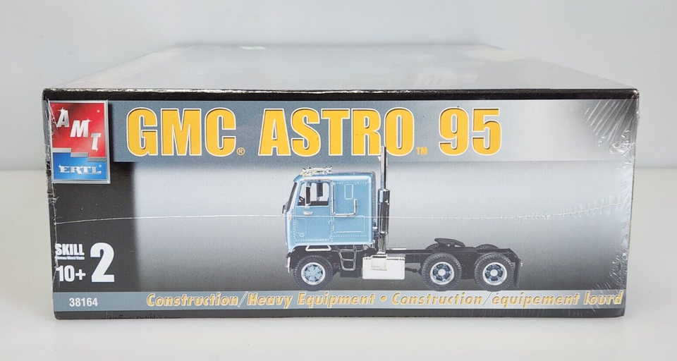 AMT Ertl GMC Astro 95 1/25 Scale Semi Truck Plastic Model Kit 38164 ...