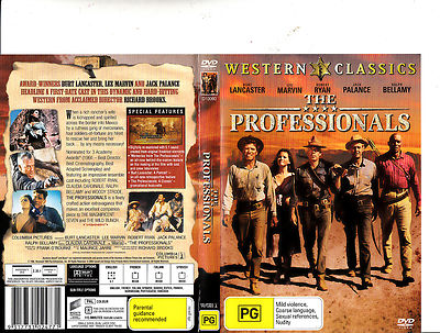 The Professionals-1966-Burt Lancaster- Movie-DVD | eBay