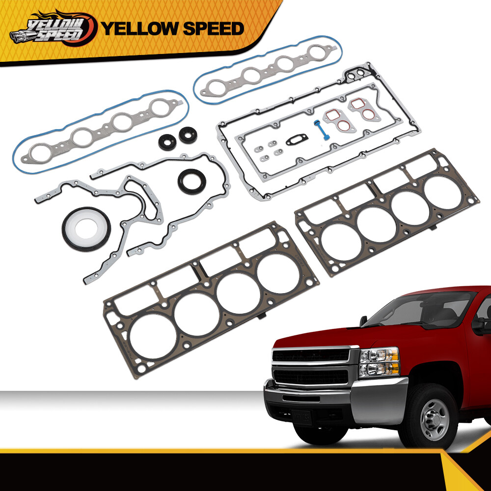 Fit For GM LS LS2/LS3/4.8L/5.3L/6.0L/6.2L Gasket Set/Kit&LS9 Head ...