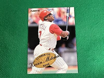 1995 Fleer Lumber Company #8 Kevin Mitchell Cincinnati Reds | eBay