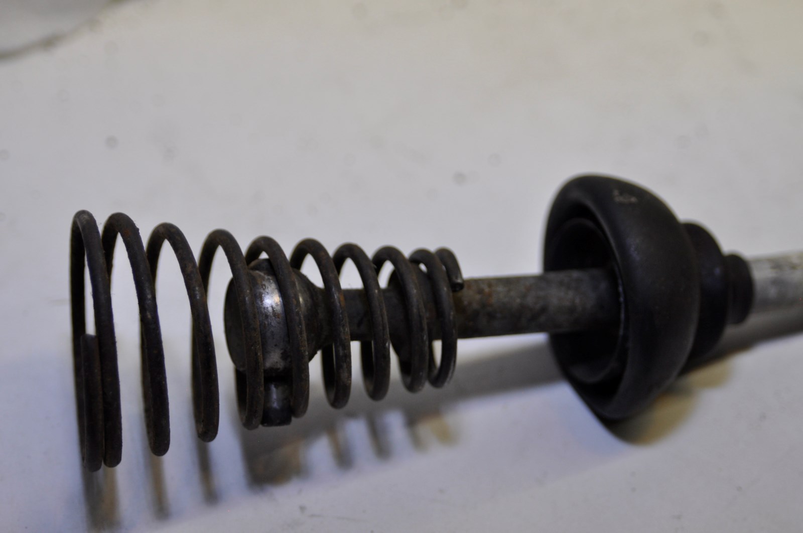 VW Volkswagen bay Bus Shifter and Knob 4 Speed Shift Rod white | eBay