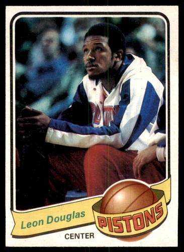1979-80 TOPPS LEON DOUGLAS DETROIT PISTONS #126 (T101) | eBay