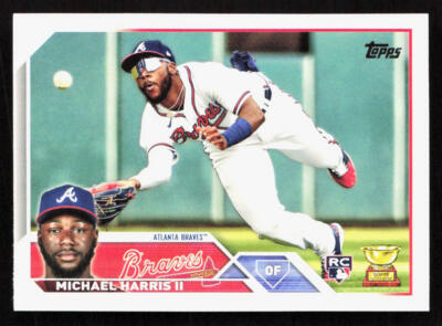 2023 Topps Series 1 Michael Harris II Rookie Card RC #226 Atlanta ...