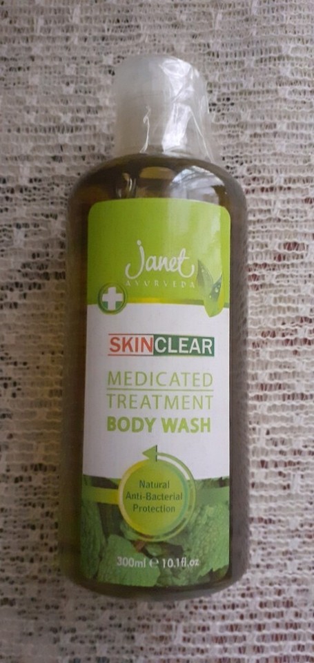 Janet Ayurveda Skin Clear Medicated Body Wash Body Cleansing Best for ...