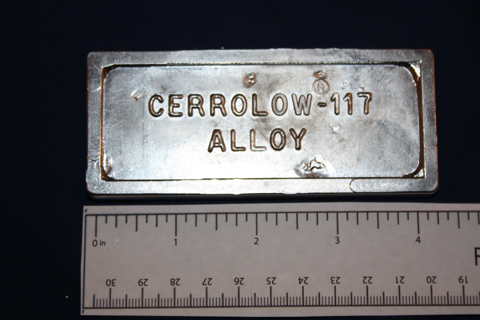 Cerrolow 117 Low Temperature Alloy - 1 lb. Ingot | eBay