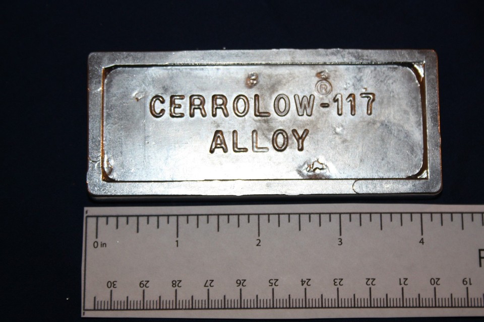 Cerrolow 117 Low Temperature Alloy - 1 lb. Ingot | eBay