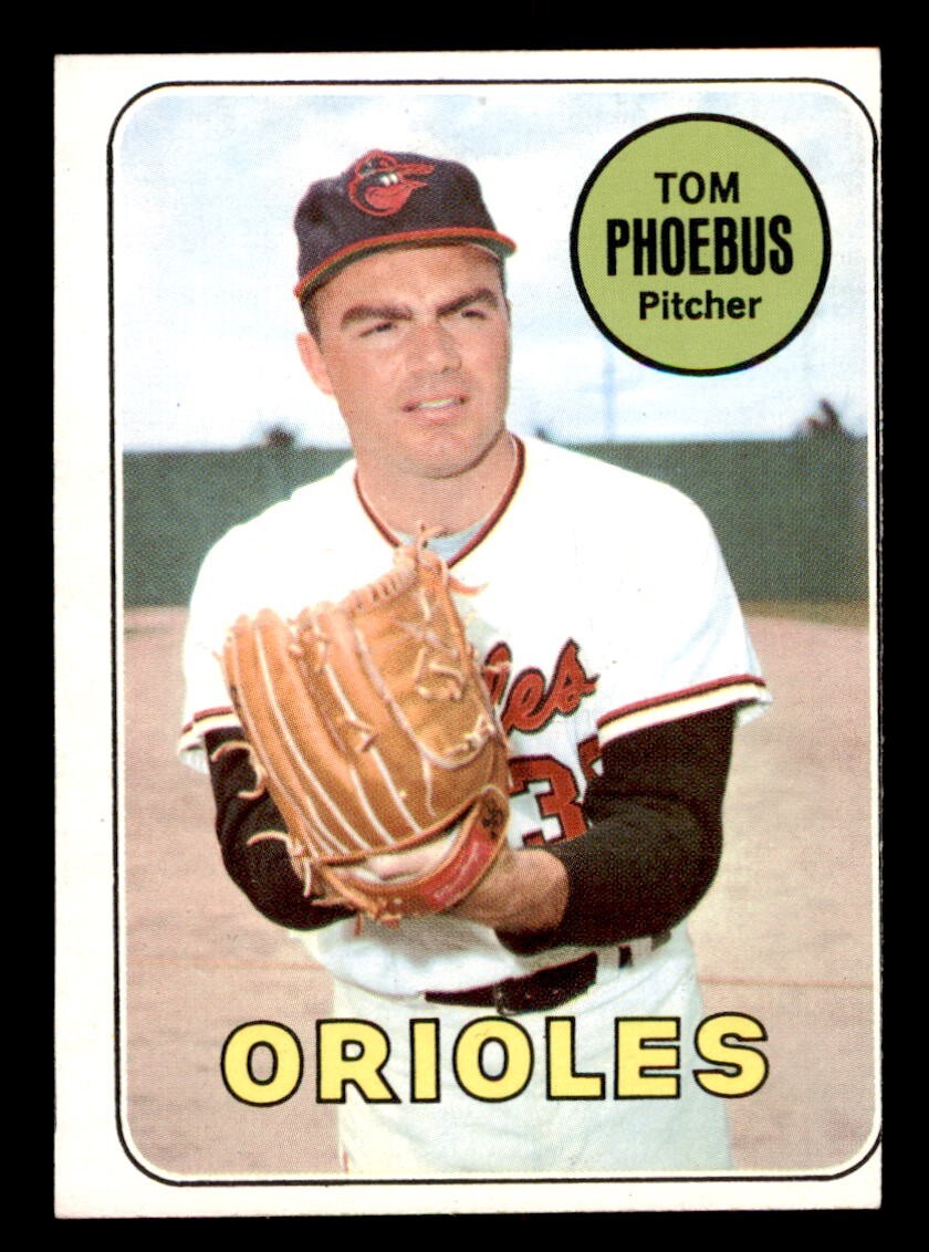 1969 Topps Baseball #185 Tom Phoebus EX *e1 | eBay