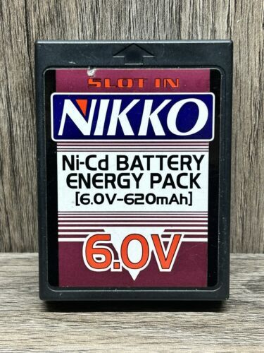 Genuine Nikko 6.0 Volt NiCd Battery Energy Pack 620mAh Slot In 31398216865 | eBay