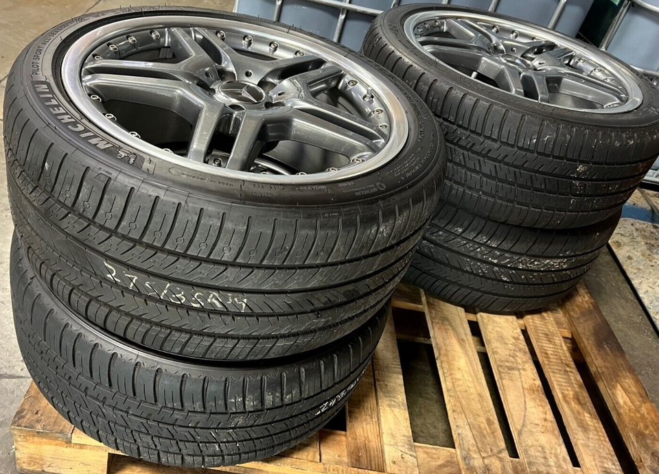Mercedes-AMG CL55 CL65 S55 S65 19" OEM Wheels with Michelin Tires ...