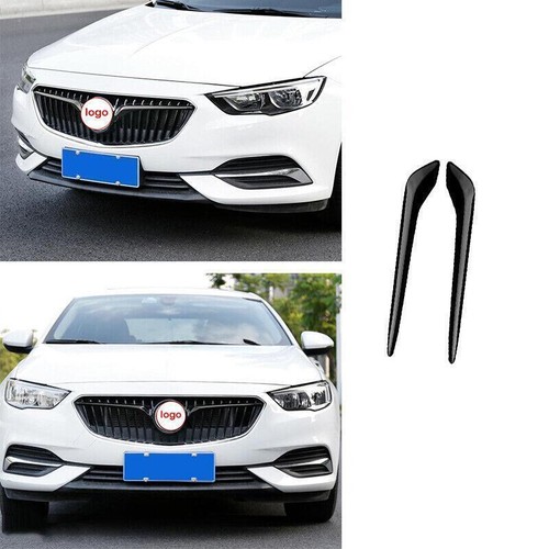 Front Grille Grill Ring Cover Trim Gloss Black 2PCS For Buick Regal ...