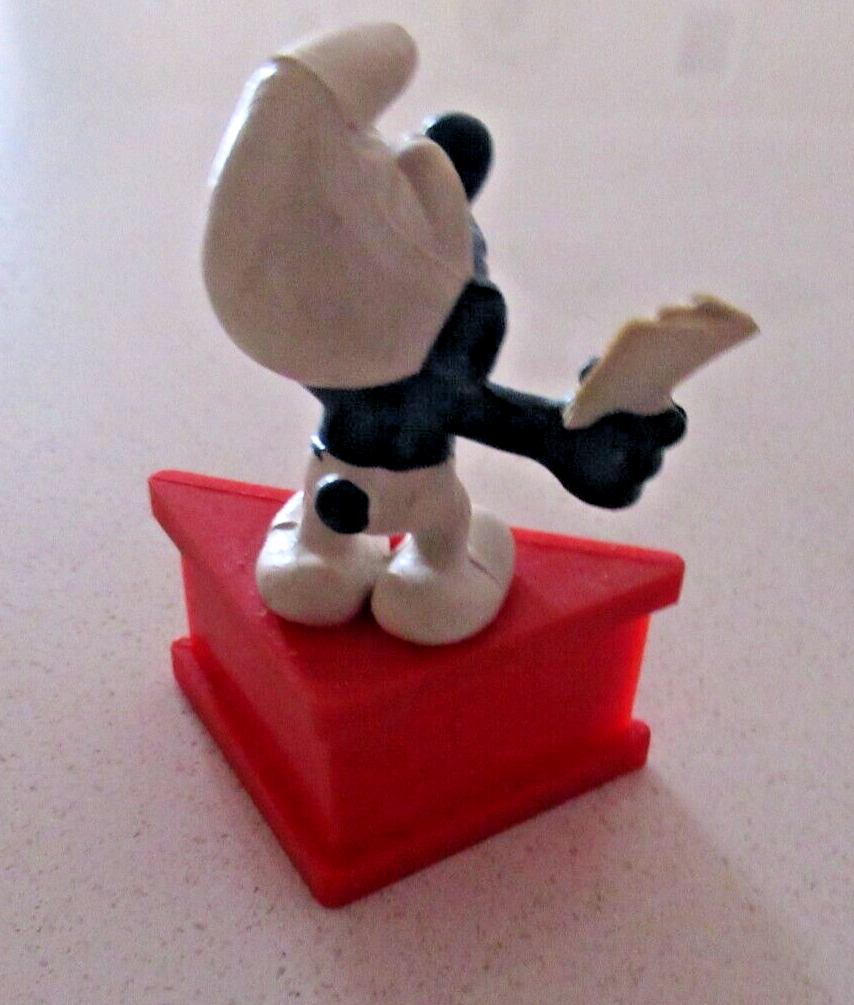 Smurfs Your Smurftastic Card Player Smurf a Gram Vintage Rare (e ...