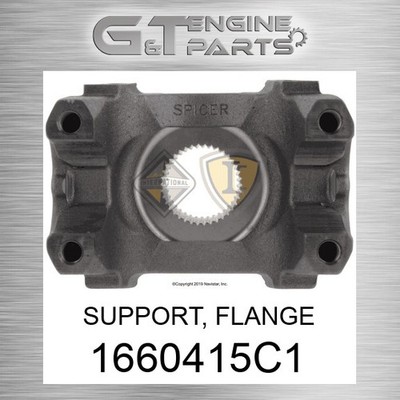 1660415C1 SUPPORT, FLANGE fits INTERNATIONAL TRUCK (Surplus Open Box ...