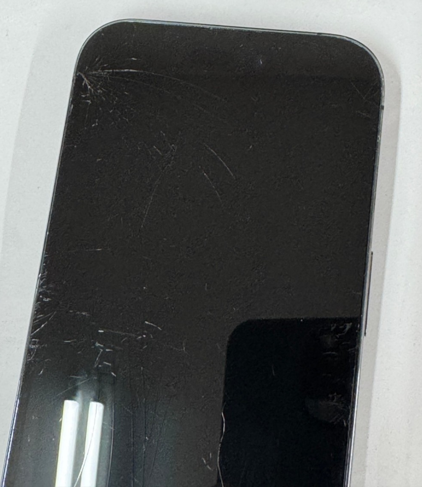 Unlocked Apple iPhone 14 Pro - 128GB Purple Crcks Front Back - 80% Batt ...