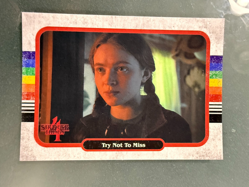 Try Not to Miss 2023 Zerocool Stranger Things Season 4 #82 Card | eBay