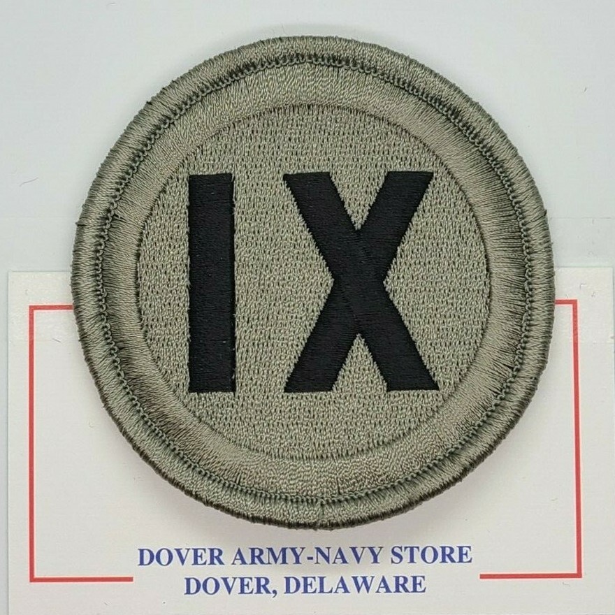 US ARMY 9TH CORPS PATCH - ACU | eBay