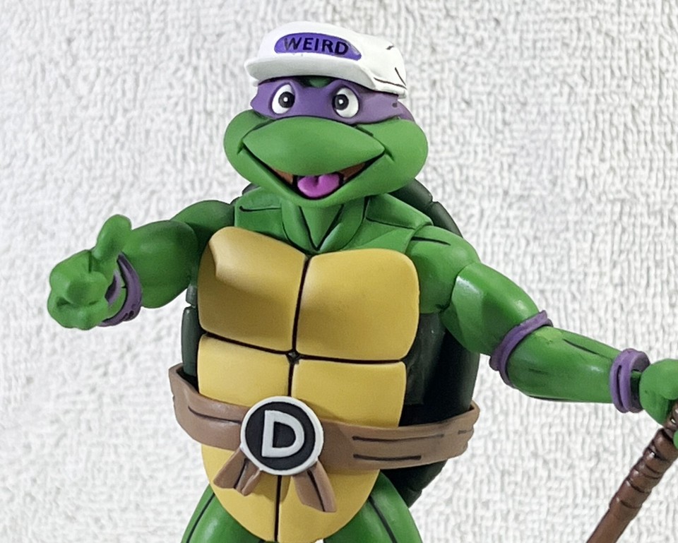 DONATELLO • CARTOON VERSION w/EXTRAS • NECA TEENAGE MUTANT NINJA ...