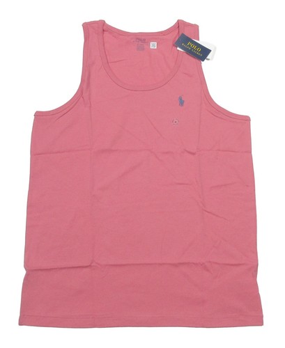 Polo Ralph Lauren Men's Light Red Crew-Neck Cotton Tank Top | eBay