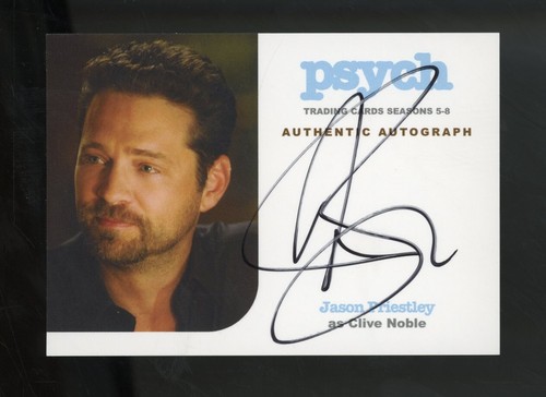 2015 Cryptozoic USA Psych Jason Priestley as Clive Noble AUTO | eBay