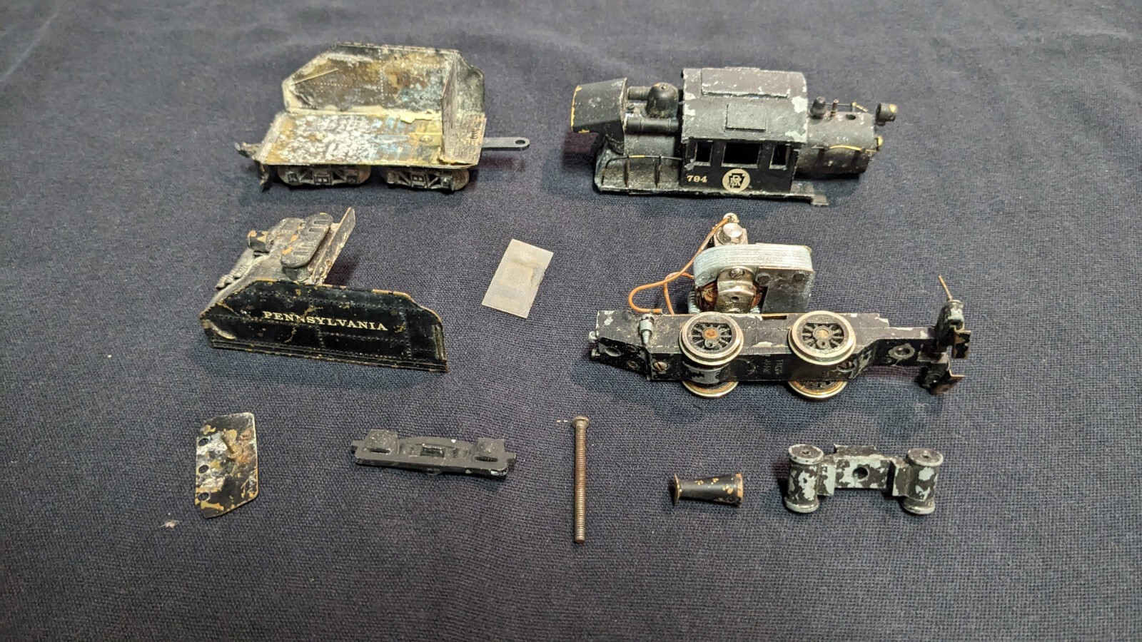 New One HO PRR 794 Camelback Steam Engine with Coal Hopper | eBay