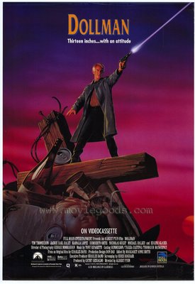 DOLLMAN Movie POSTER 27x40 Tim Thomerson Jackie Earle Haley Kamala ...