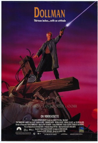 DOLLMAN Movie POSTER 27x40 Tim Thomerson Jackie Earle Haley Kamala ...