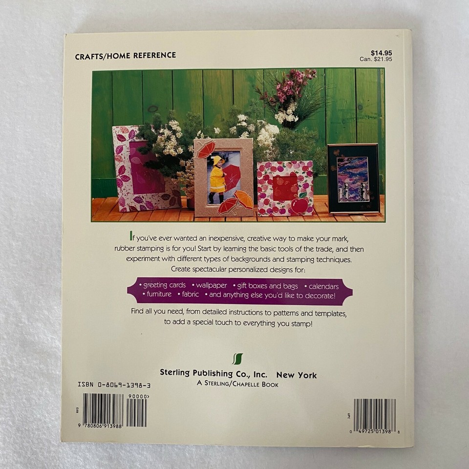 The Great Rubber Stamp Book : Designing - Making - Using by Dee Gruenig ...