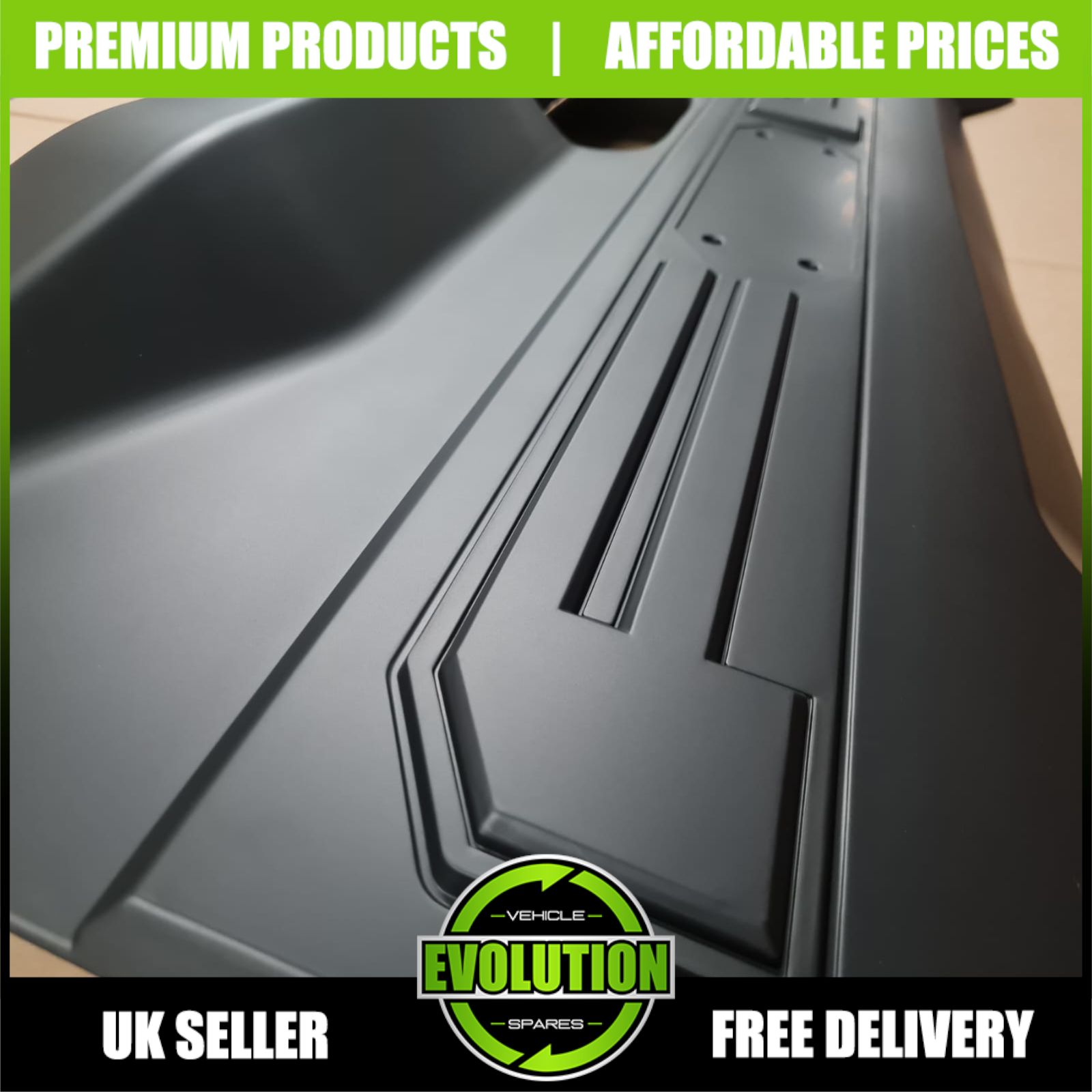Tailgate Cover Nudge cladding Boot Trim Body Kit Fits Ford Ranger 2012 ...