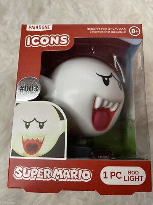 Nintendo Super Mario Boo Night Light #003 Lamp Paladone New | eBay