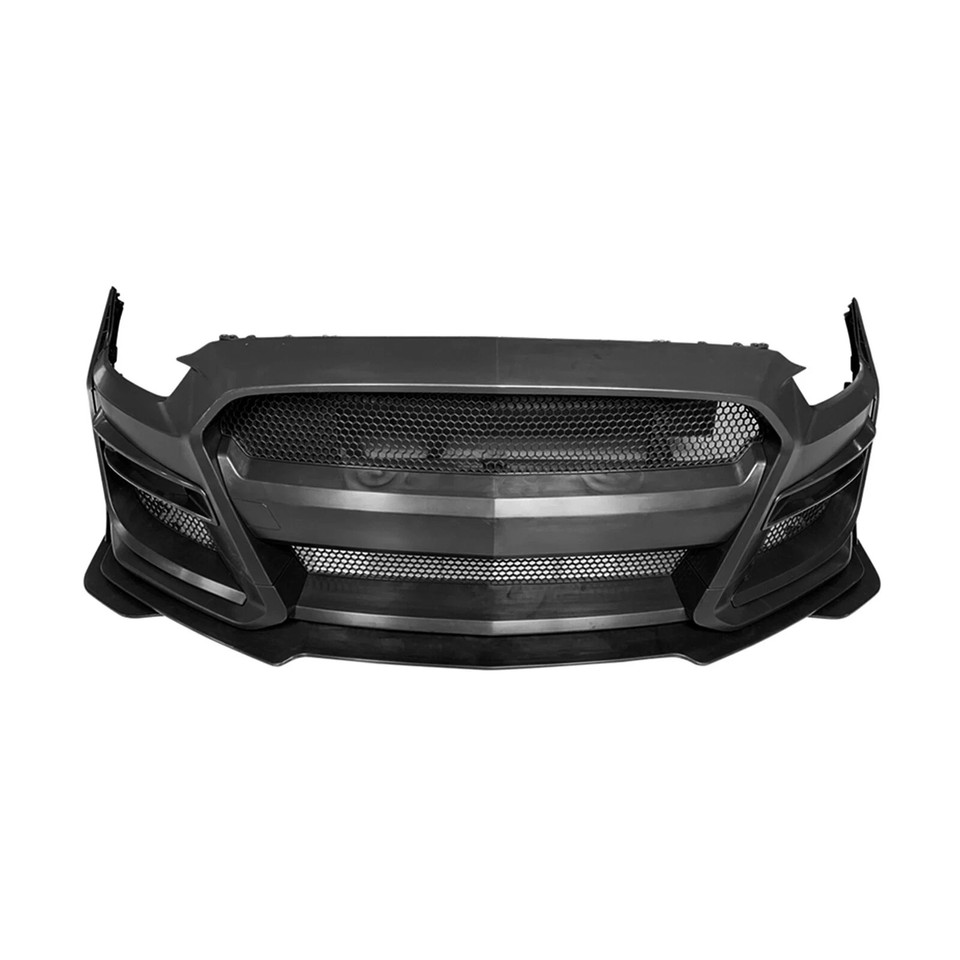 Bumper KIT Shelby GT500 Style suitable for MUSTANG 2015 2016 2017 Black ...