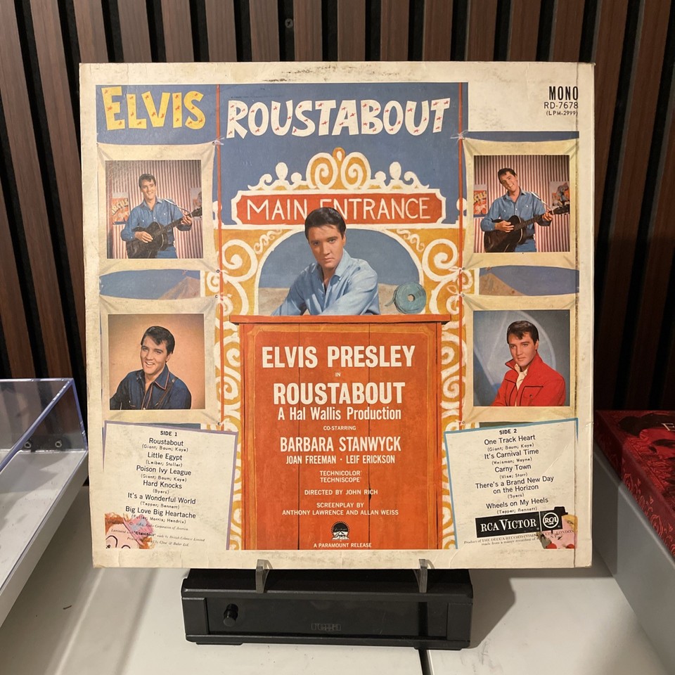 Elvis Presley - Roustabout- Vinyl LP 1 RCA Red Dot Mono | eBay UK